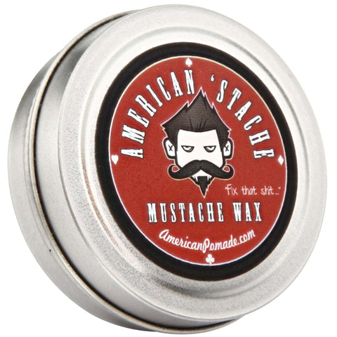 Mustache Wax | Regular, All Natural, And Vegan Mustache Waxes – Pomade.com