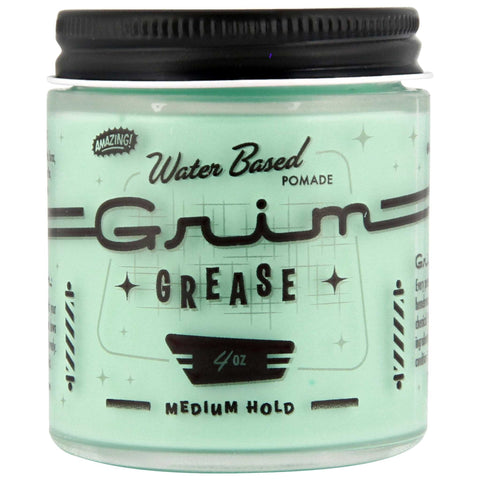 Grim Grease | Oil Based Pomade For Pompadours, Side Parts, Slick Backs ...